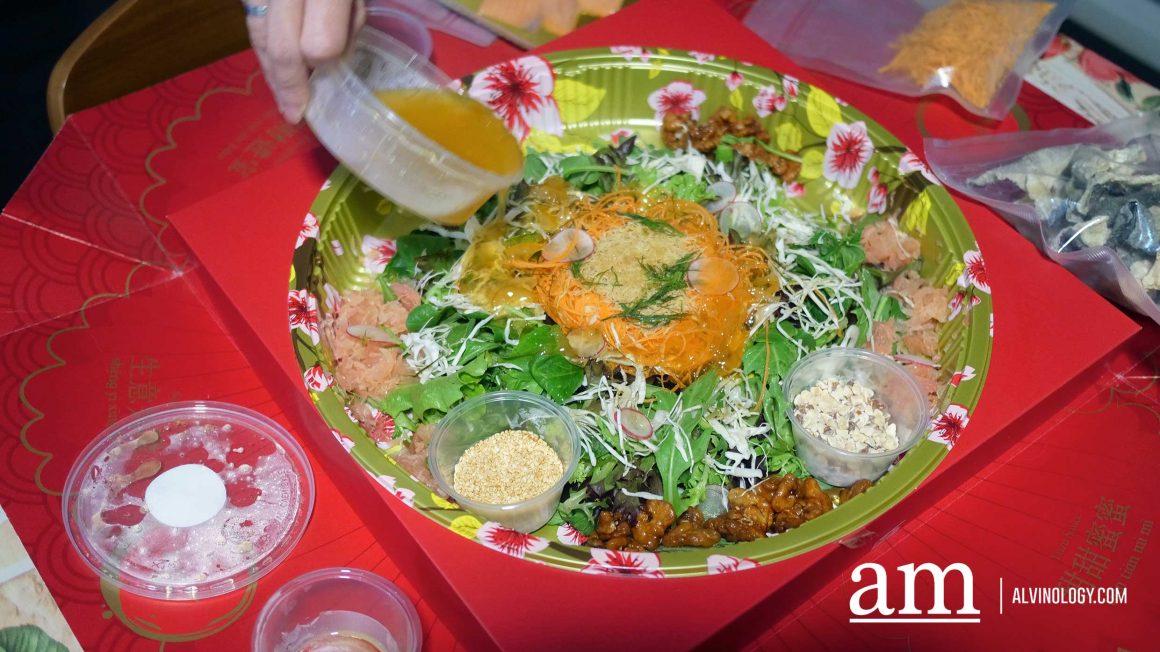 Lohei at home in luxury with Season's Best this CNY - Alvinology