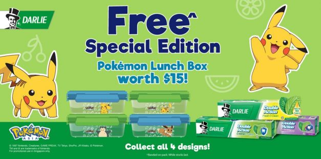 Darlie and Pokemon collaborate to create special edition Pokémon lunch ...